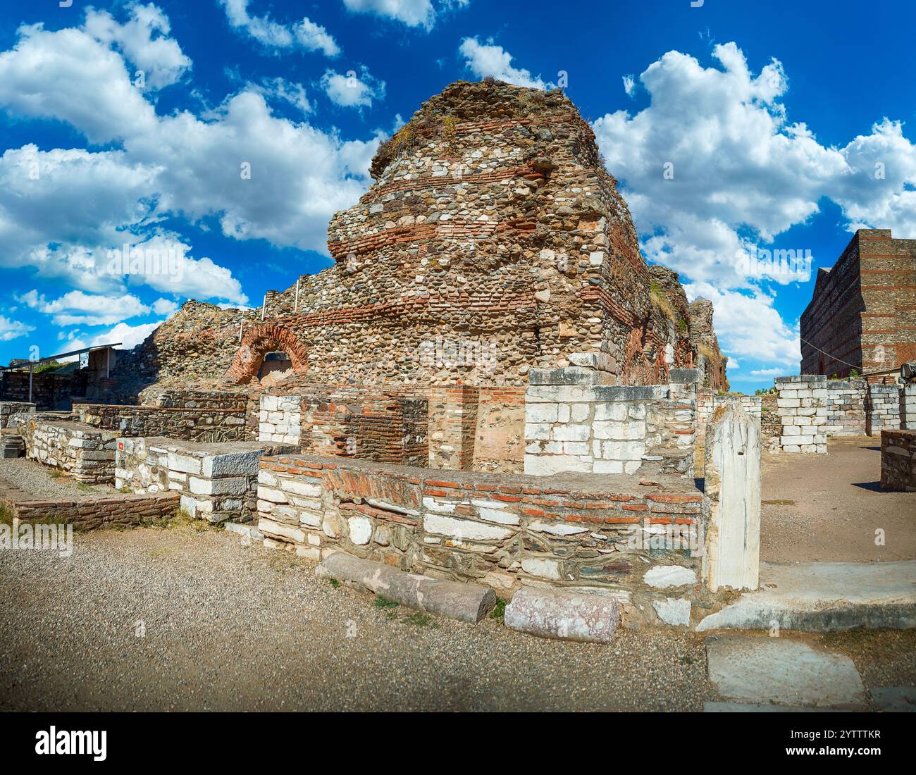 Ancient City Sardes (Sardis) in Turkey. Province of Lydia, major center ...
