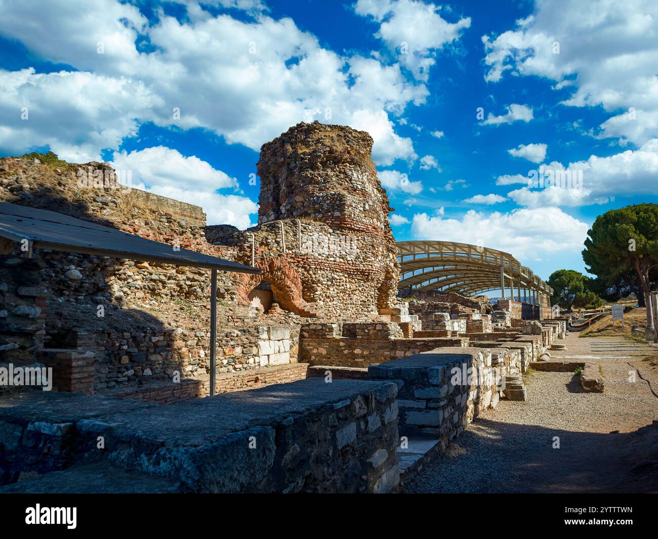 Ancient City Sardes (Sardis) in Turkey. Province of Lydia, major center ...