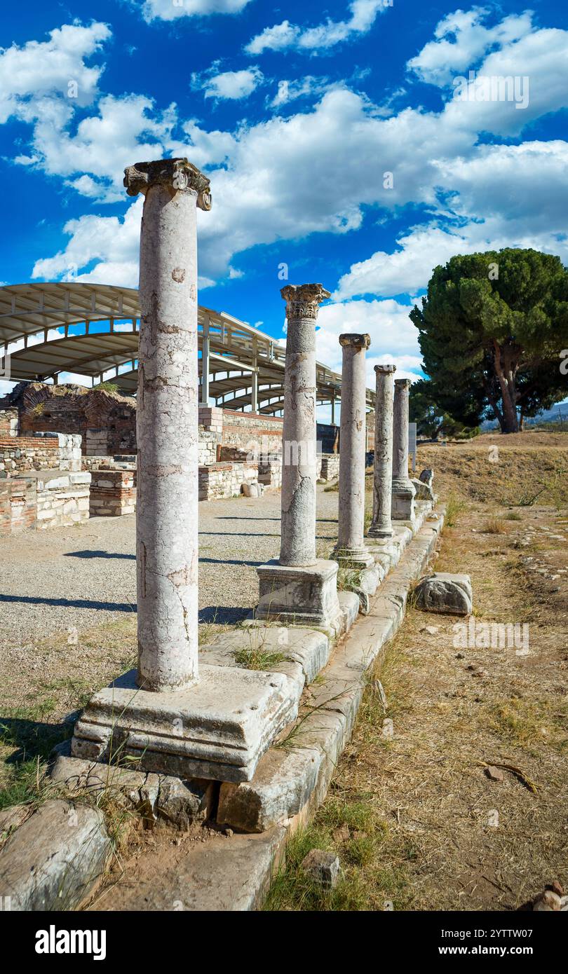 Ancient City Sardes (Sardis) in Turkey. Province of Lydia, major center ...