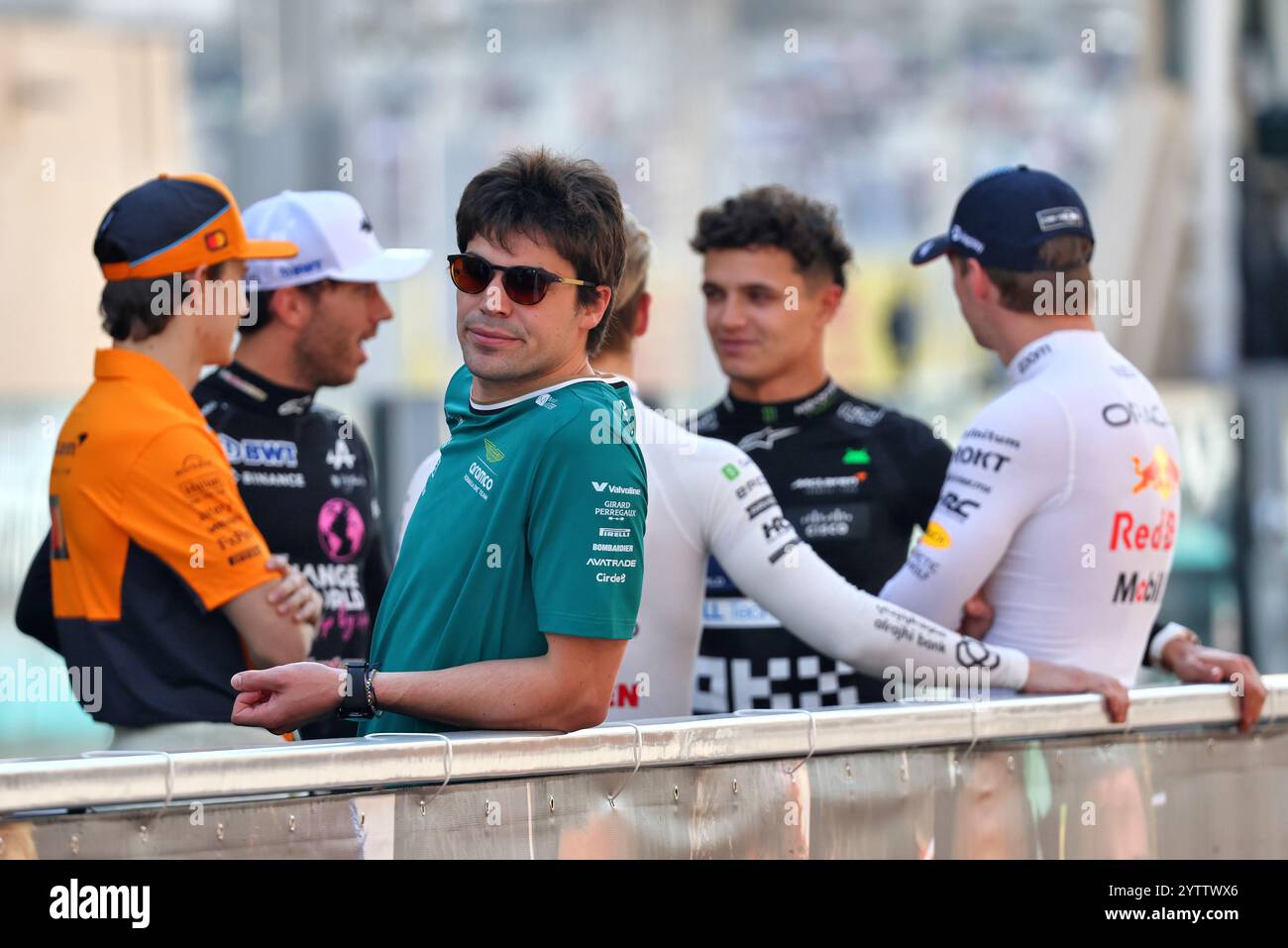 Abu Dhabi, Abu Dhabi. 08th Dec, 2024. Lance Stroll (CDN) Aston Martin ...