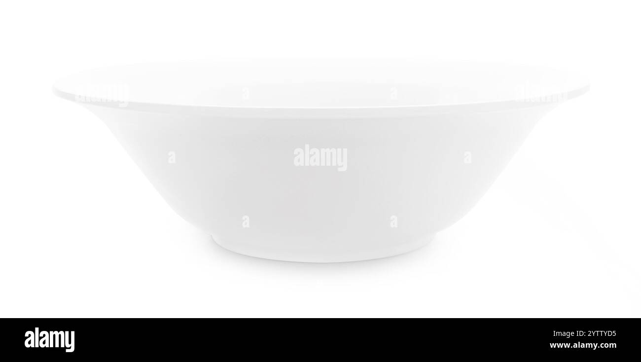 empty bowl isolated on white background Stock Photo - Alamy