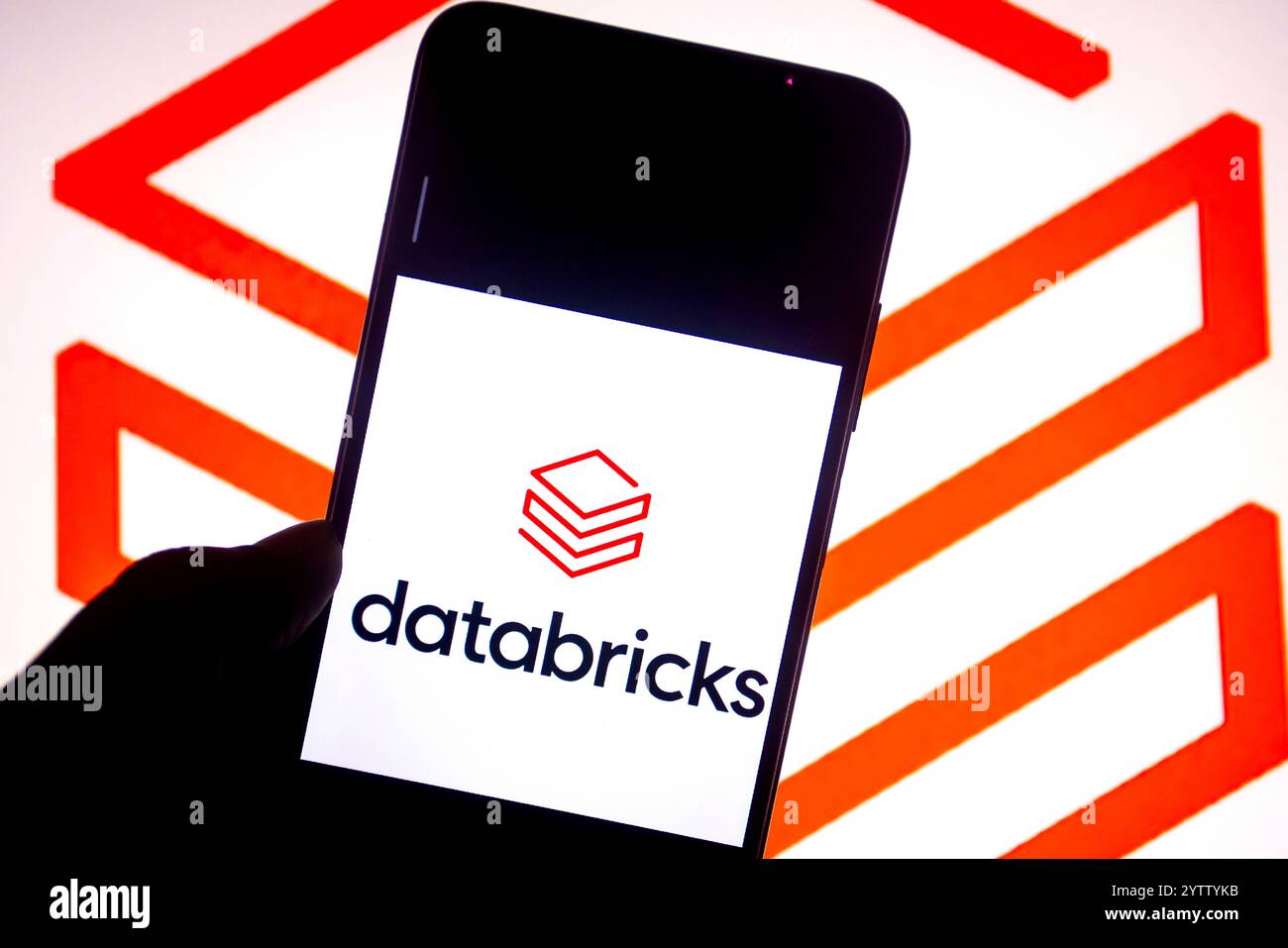 India. 06th Dec, 2024. In this photo illustration, a databricks logo is ...
