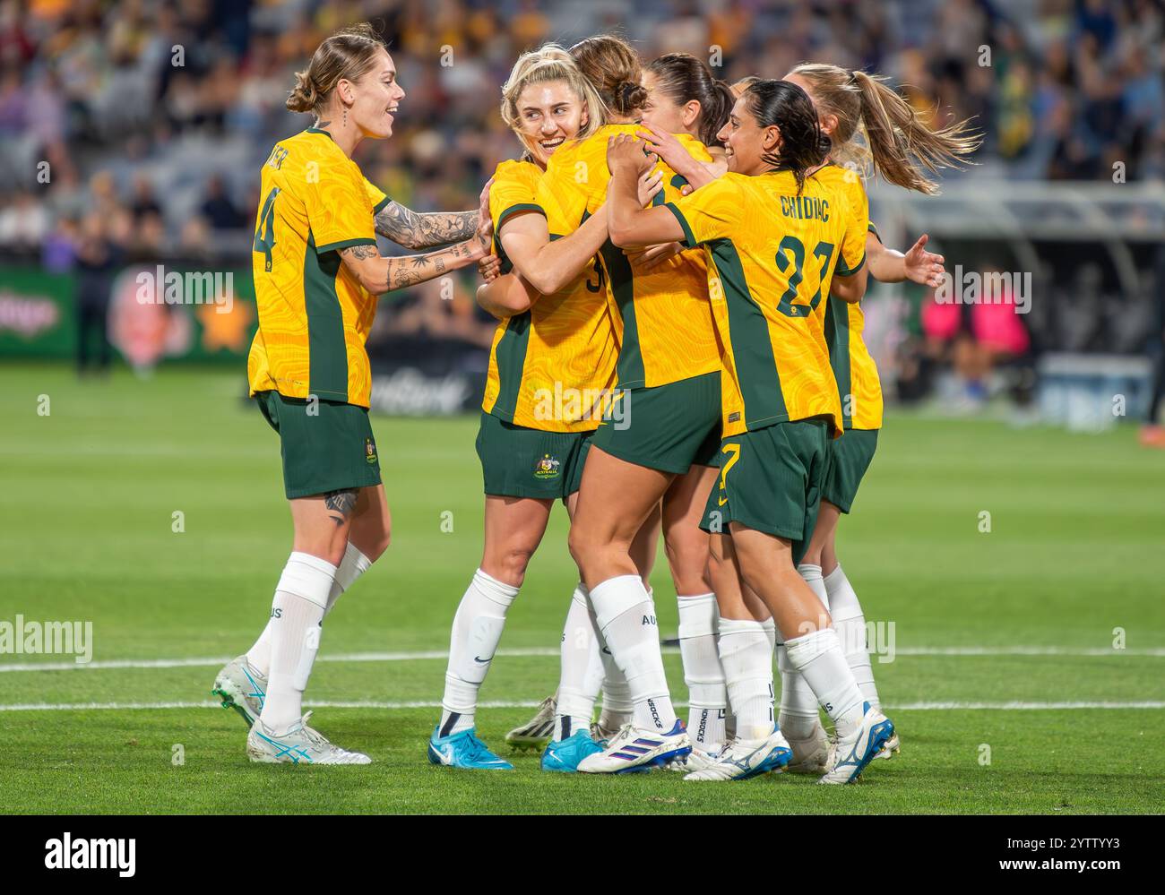 Australia's Remy Siemsen, Sharn Freier and Alex Chidiac seen ...