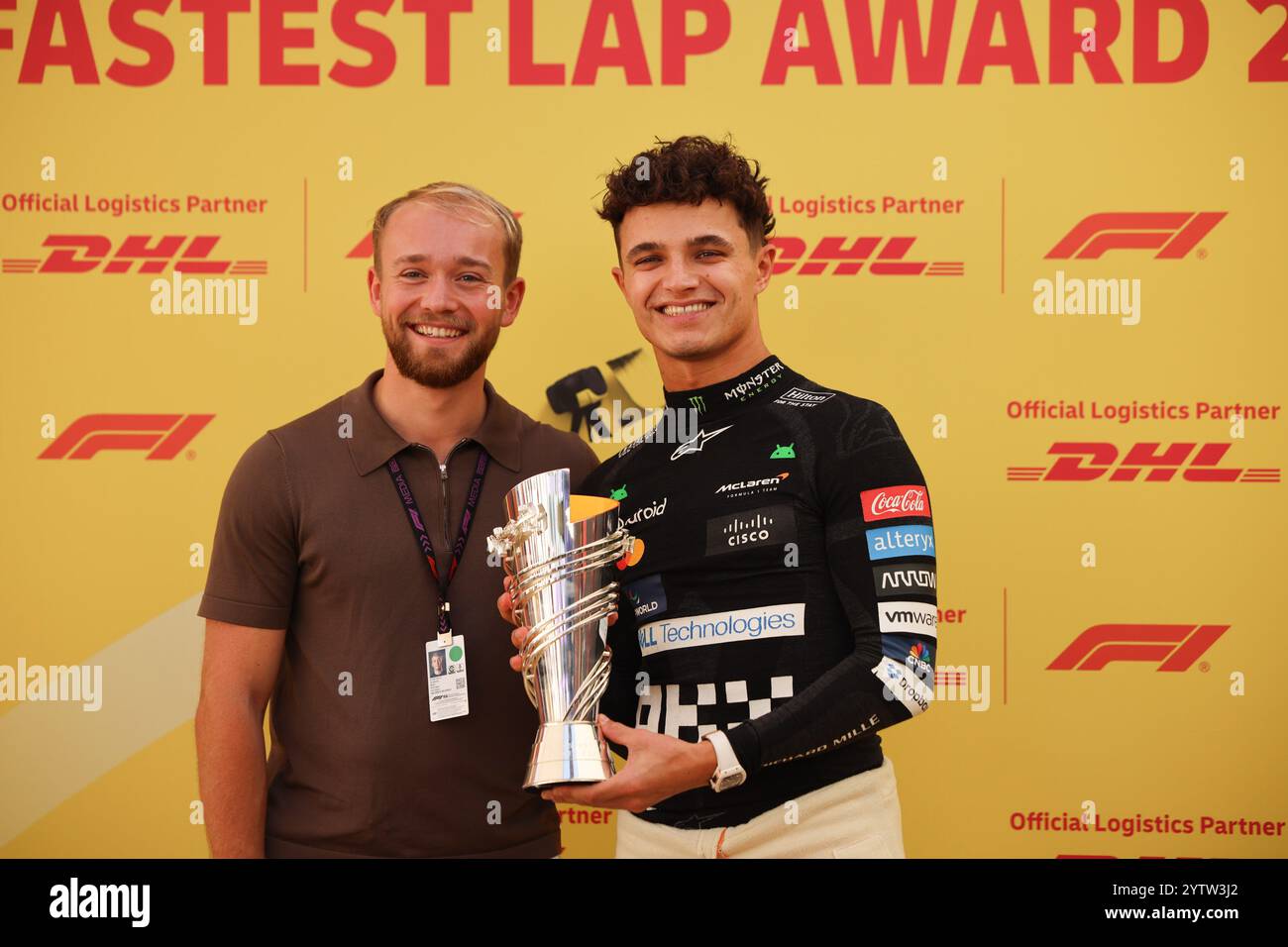 Lando Norris (McLaren Formula 1 Team, #04), Billy Monger, DHL Fastest ...