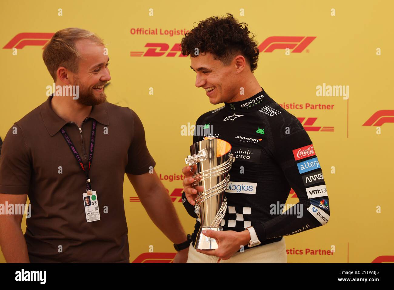 Lando Norris (McLaren Formula 1 Team, #04), Billy Monger, DHL Fastest ...