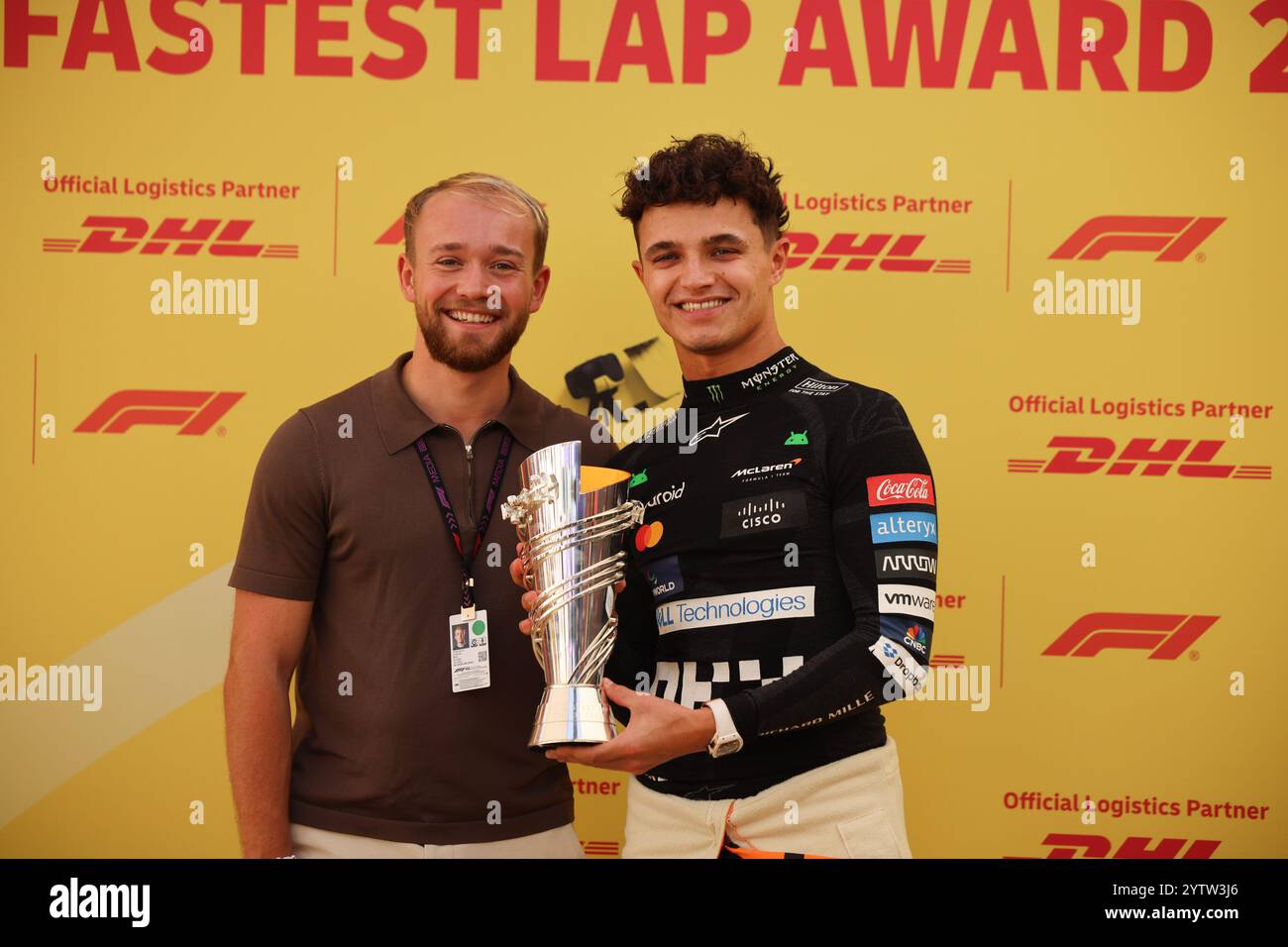 Lando Norris (McLaren Formula 1 Team, #04), Billy Monger, DHL Fastest ...