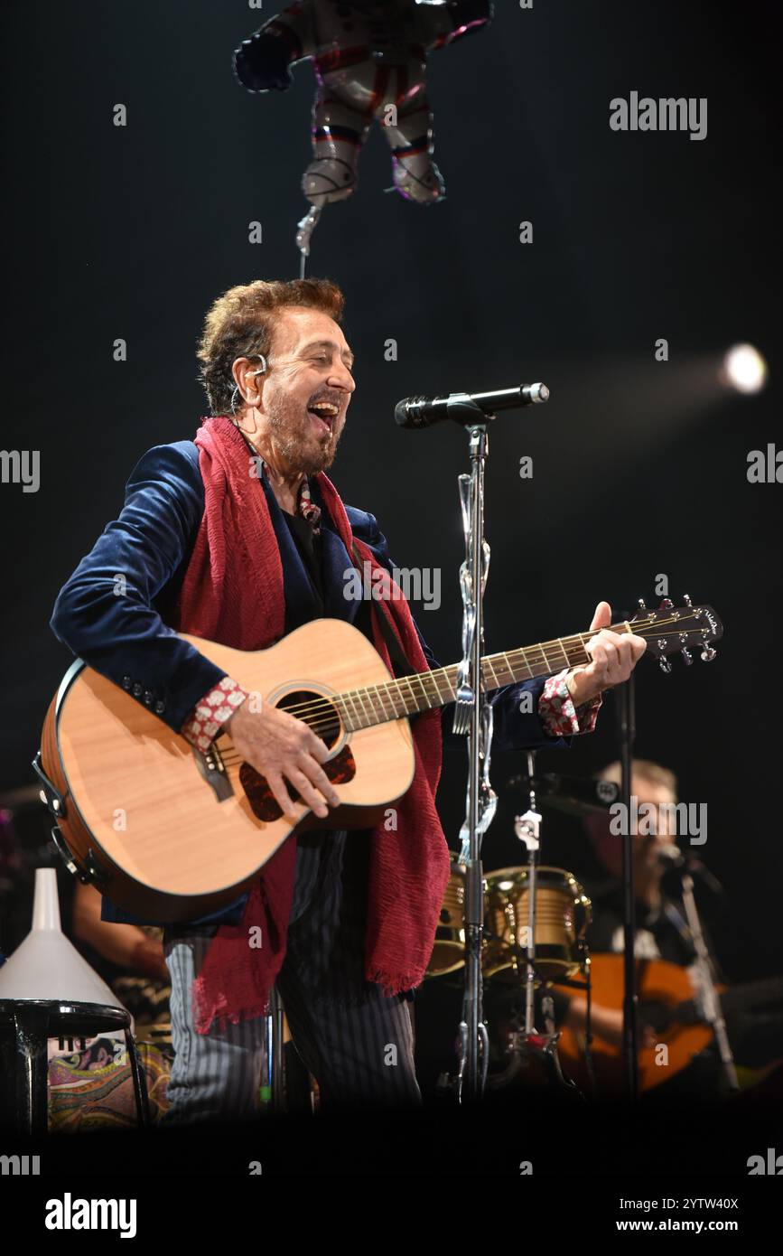 Spanish singer Manolo Garcia seen during his performance at the San ...