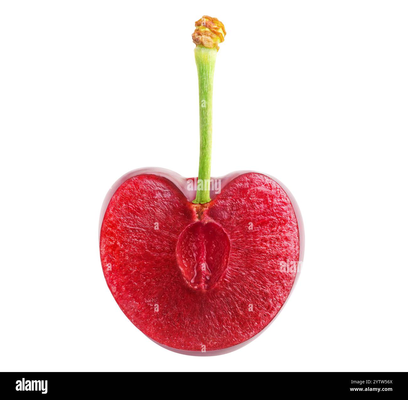 Sliced cherry pit hi-res stock photography and images - Alamy