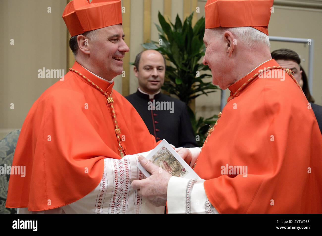 7th Dec 2024 Apostolic Palace - Hall of Blessing His Eminence Cardinal ...