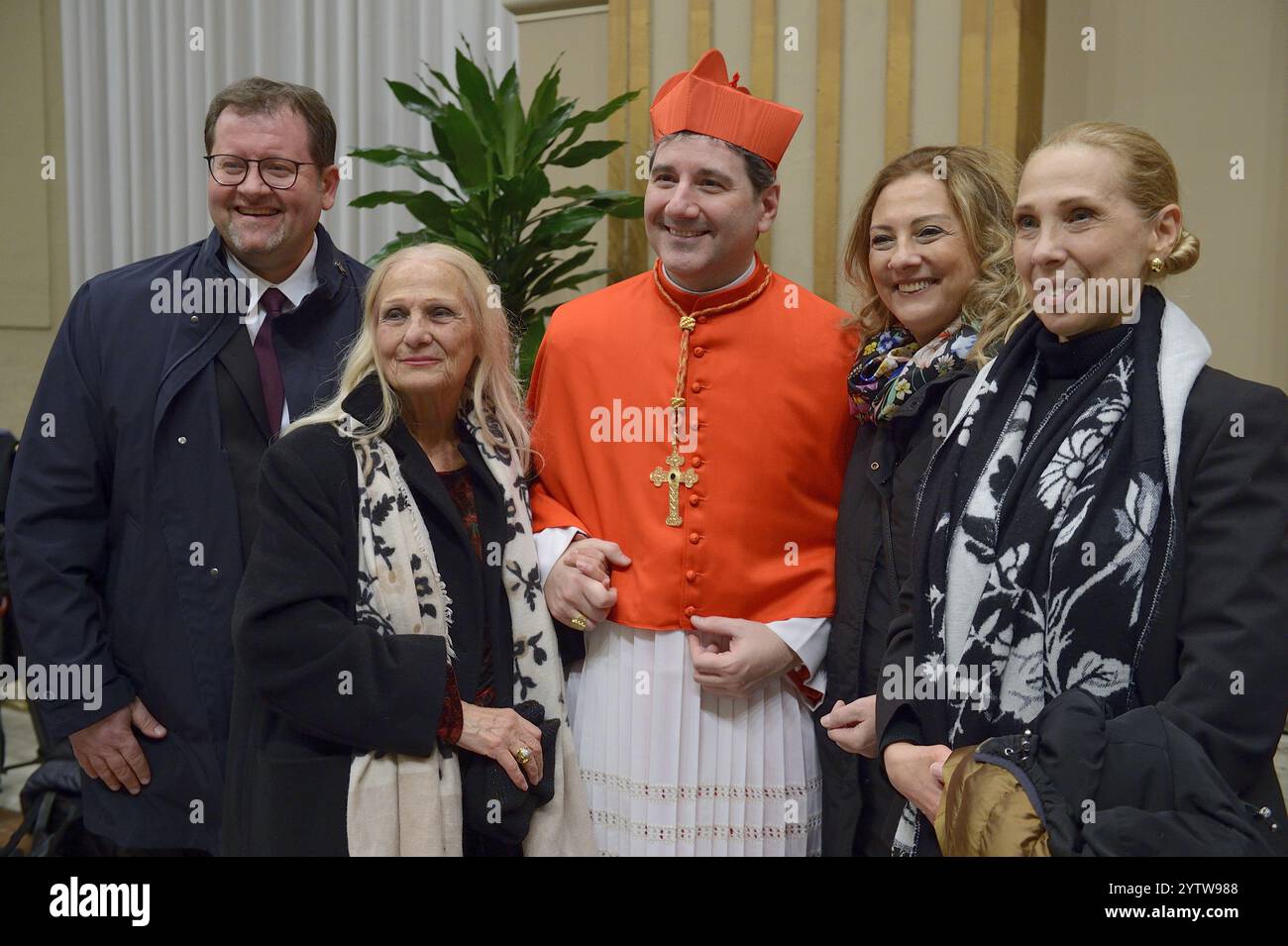 7th Dec 2024 Apostolic Palace - Hall of Blessing His Eminence Cardinal ...