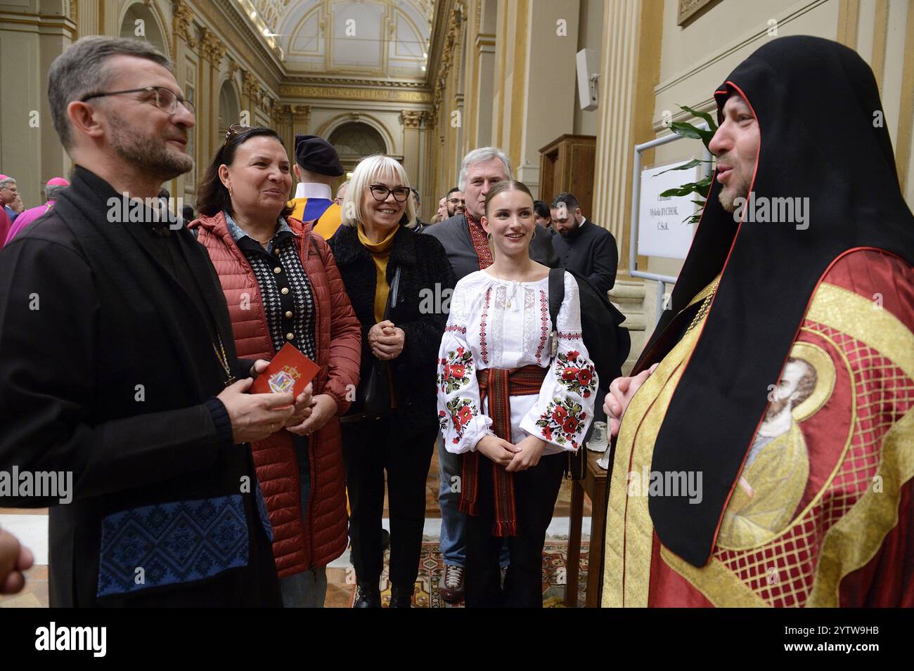 VAT- REL 7th Dec 2024 Apostolic Palace - Hall of Blessing His Eminence ...