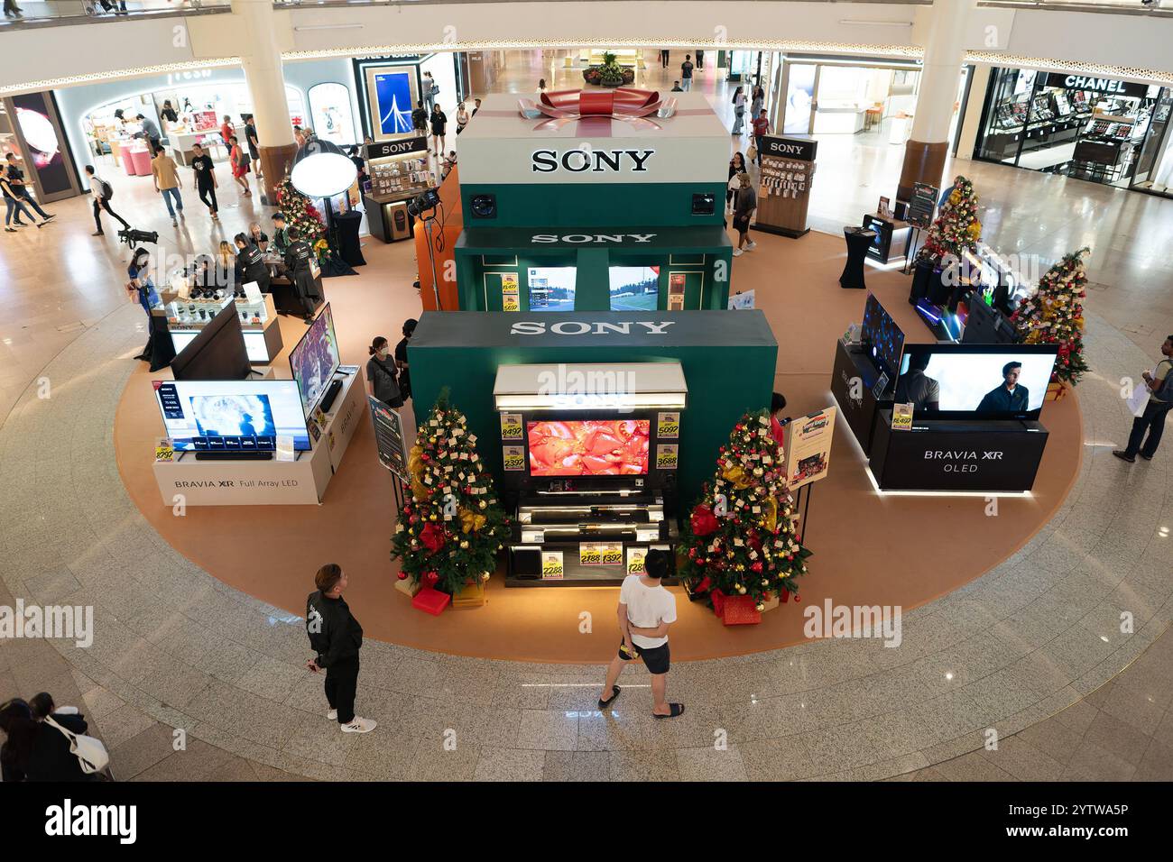 KUALA LUMPUR, MALAYSIA - NOVEMBER 09, 2023: Sony Expo at Centre Court ...