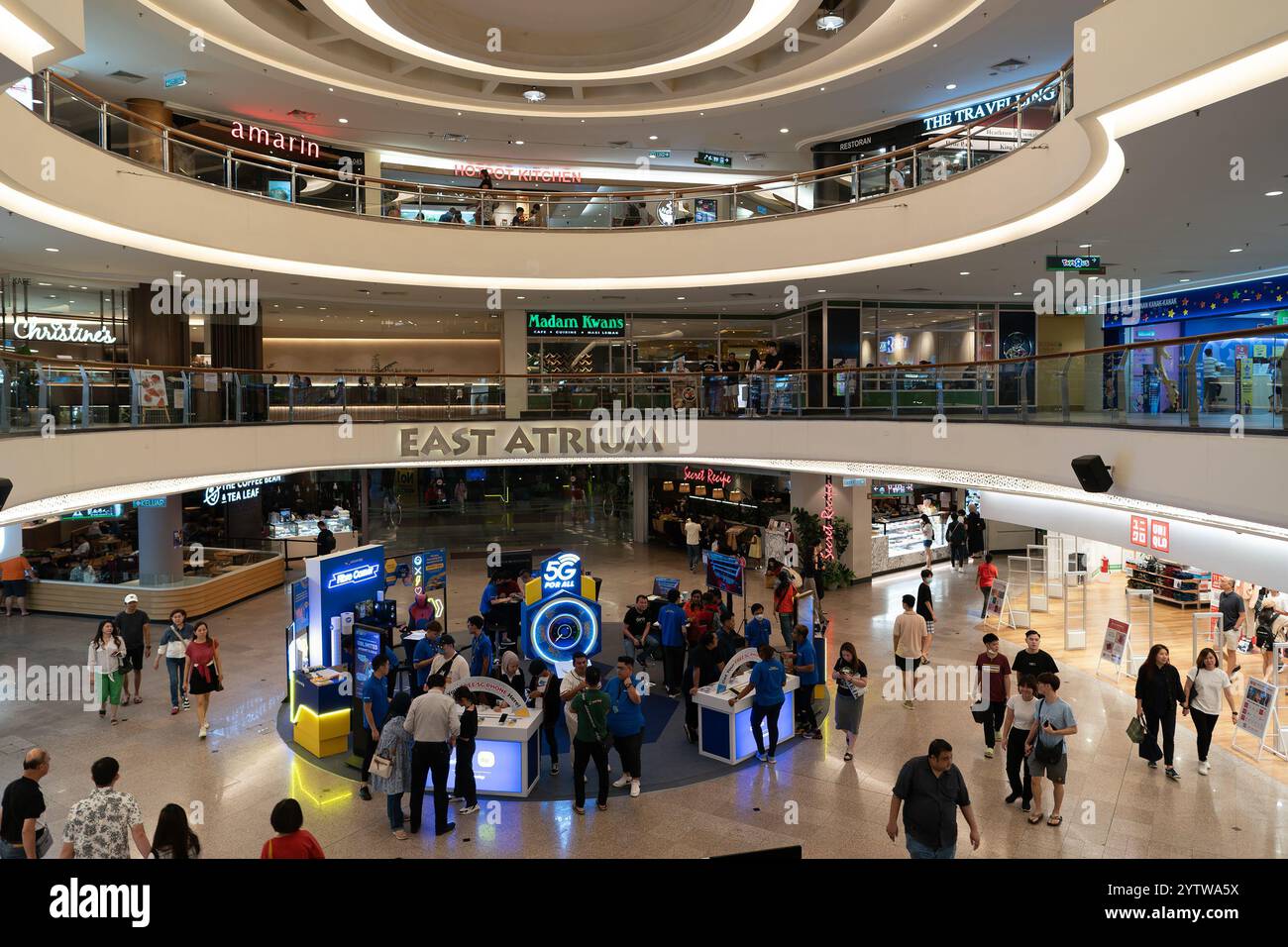 KUALA LUMPUR, MALAYSIA - NOVEMBER 09, 2023: interior shot of East ...