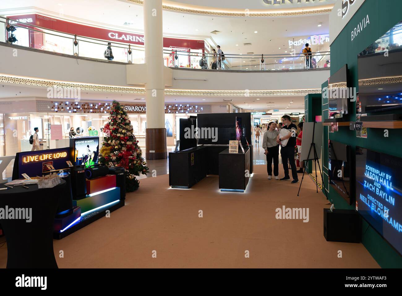KUALA LUMPUR, MALAYSIA - NOVEMBER 09, 2023: Sony Expo at Centre Court ...