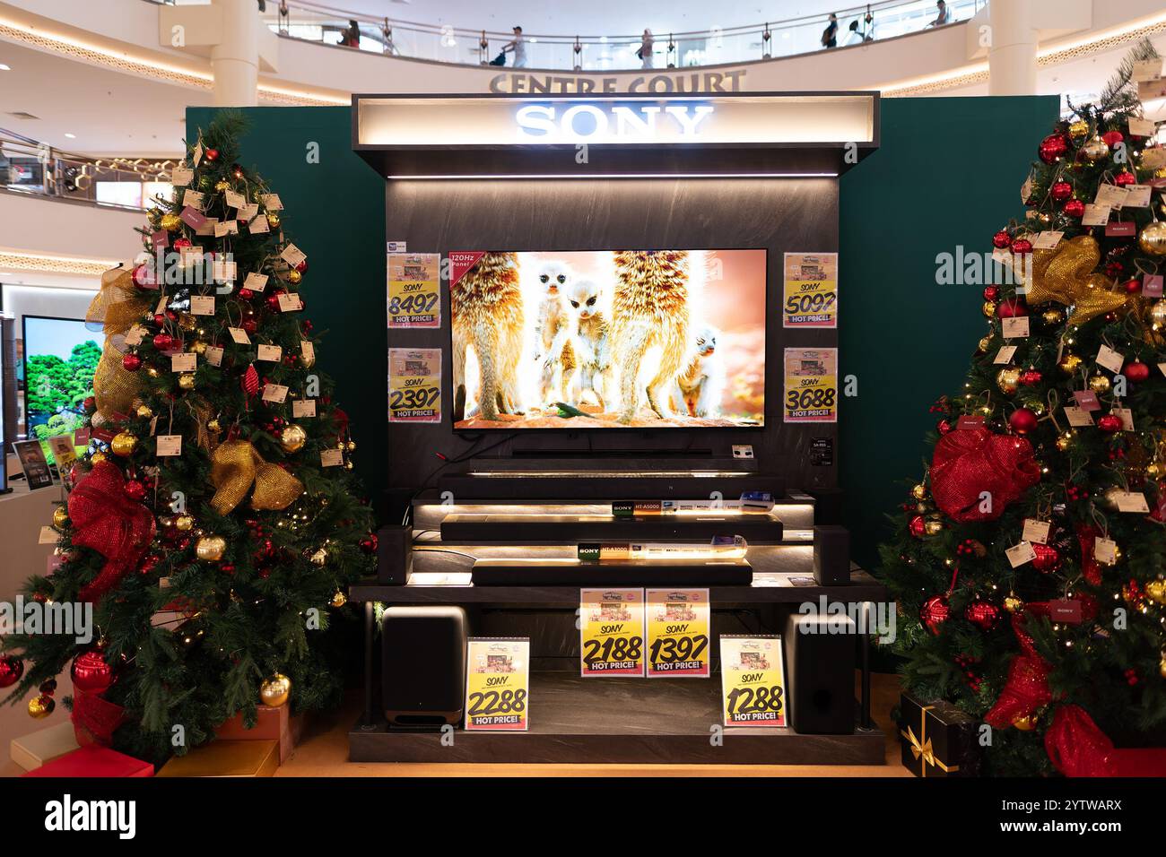KUALA LUMPUR, MALAYSIA - NOVEMBER 09, 2023: Sony Expo at Centre Court ...