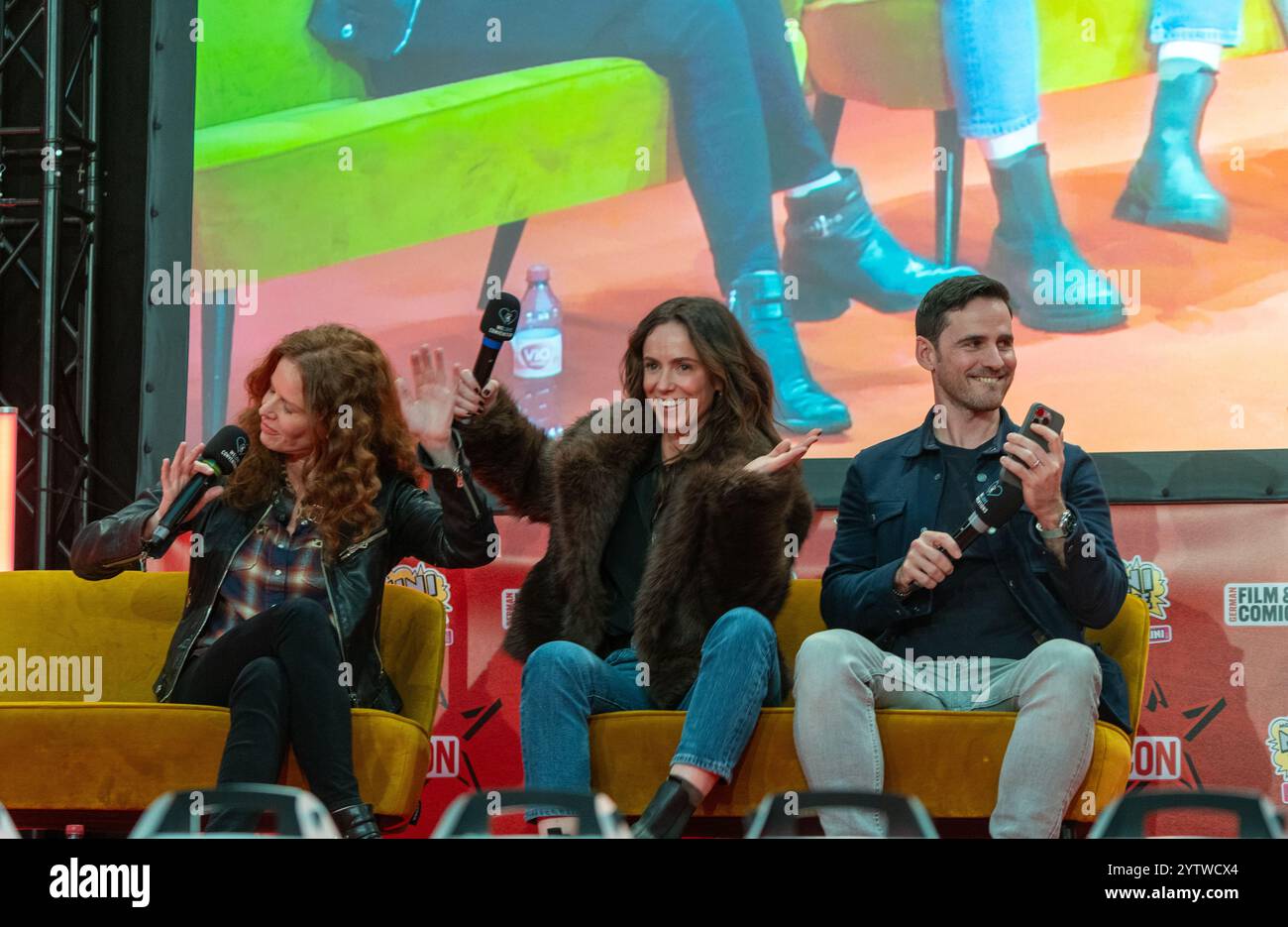DORTMUND, Germany. 7th Dec, 2024. Once Upon a Time Panel (Rebecca Mader ...