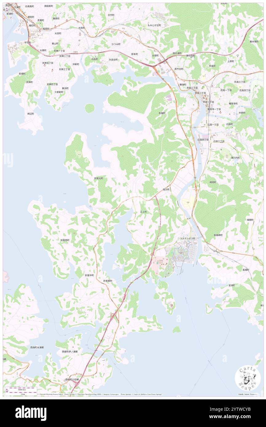 Egamicho, Sasebo Shi, JP, Japan, Nagasaki, N 33 6' 12'', N 129 46' 11 ...