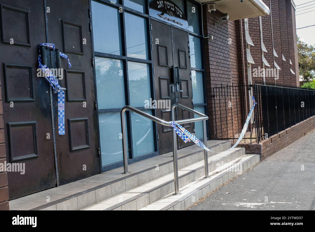 Melbourne synagogue attack hi-res stock photography and images - Alamy