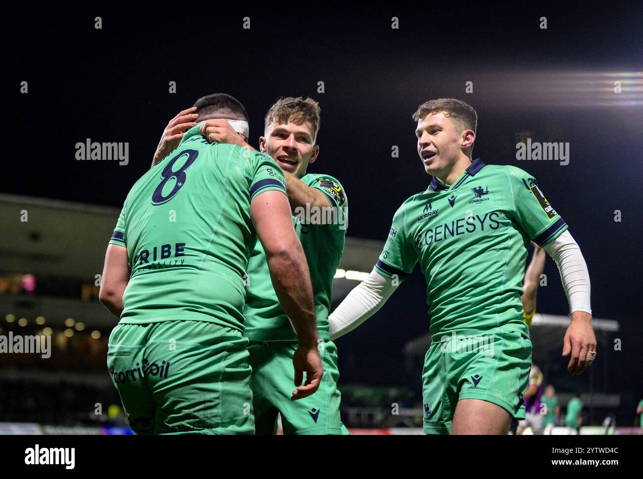Galway, Ireland. 7th December, 2024. Connacht's Paul Boyle ...