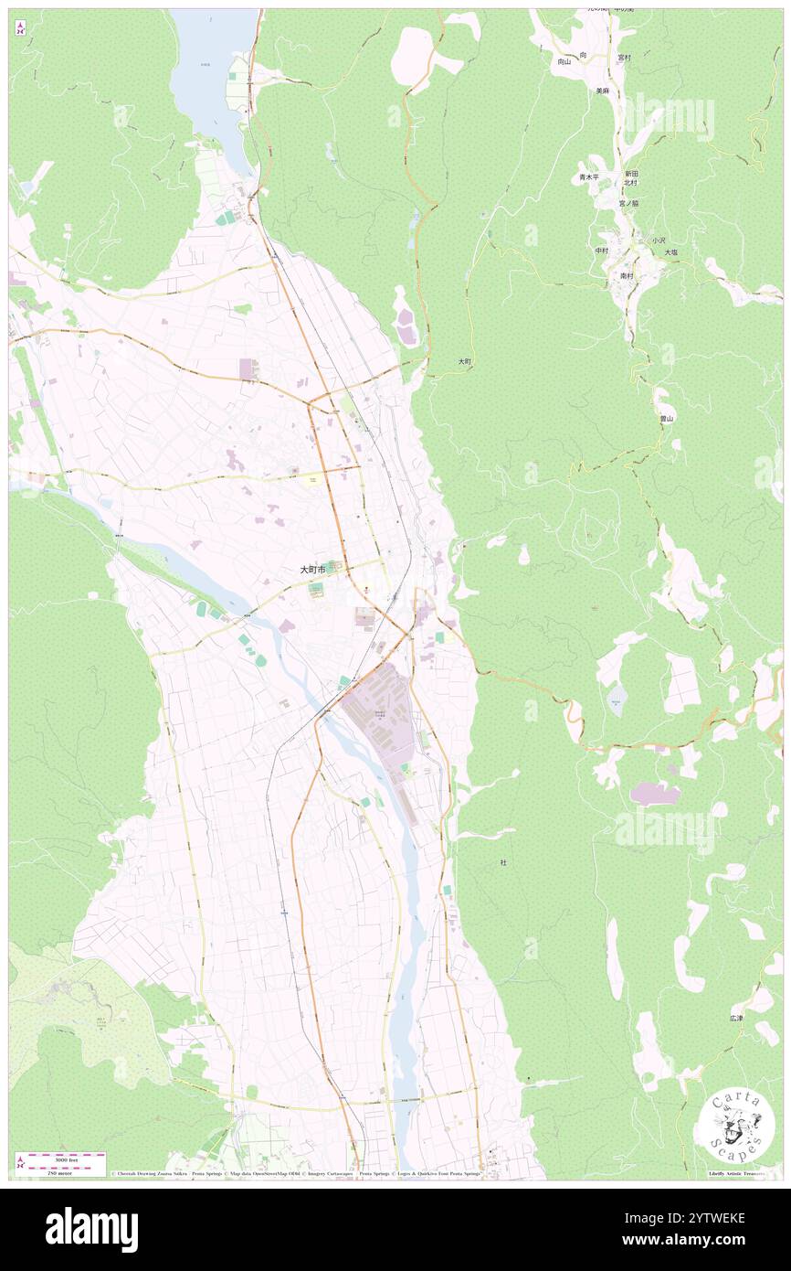 Shinano Omachi-eki, ?machi-shi, JP, Japan, Nagano, N 36 30' 0'', N 137 ...