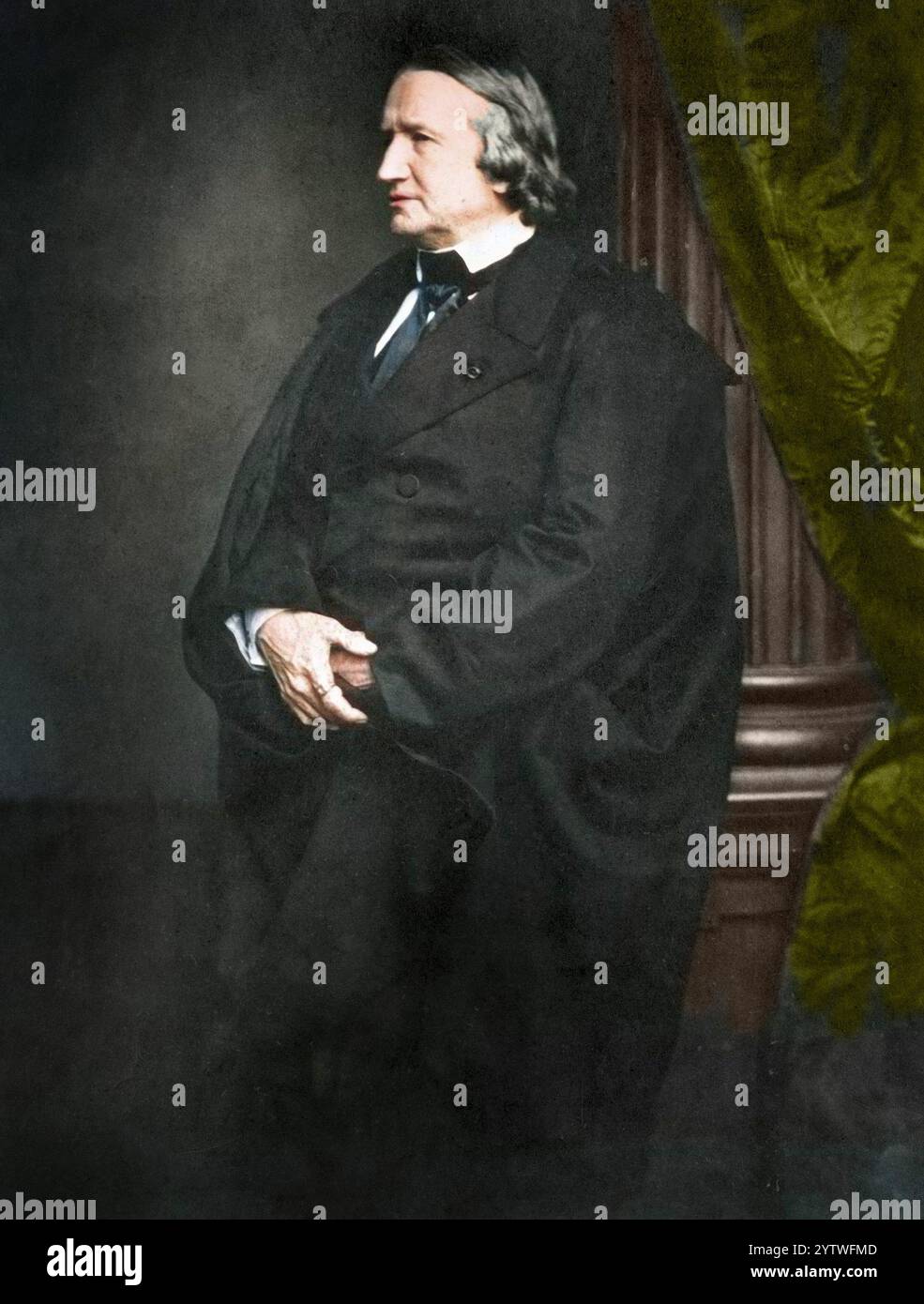 Alfred de Vigny (1797-1863) french poet and novelist - Later coloring ...