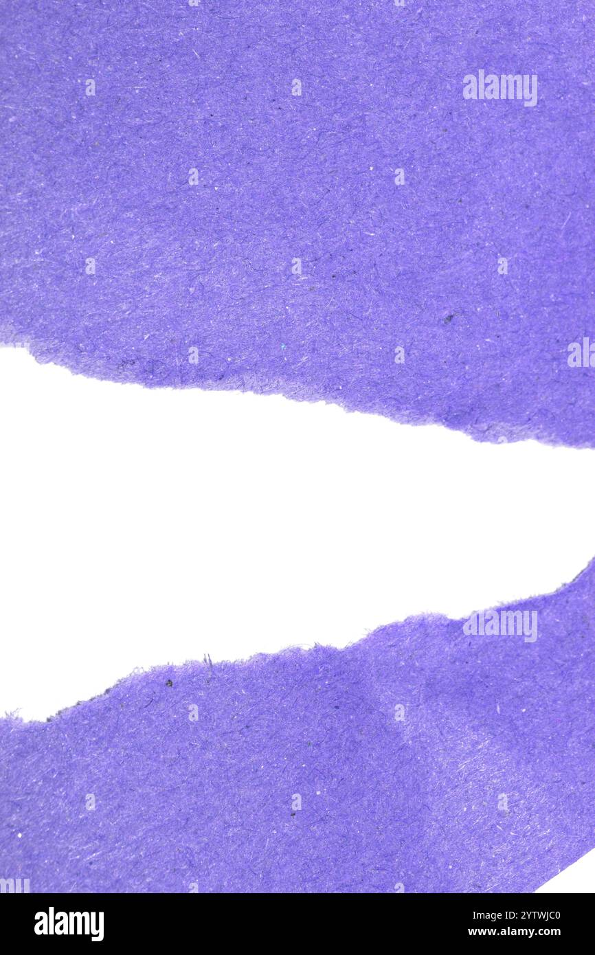 Ripped and Torn Jagged Paper Card Background in Blue Stock Photo - Alamy