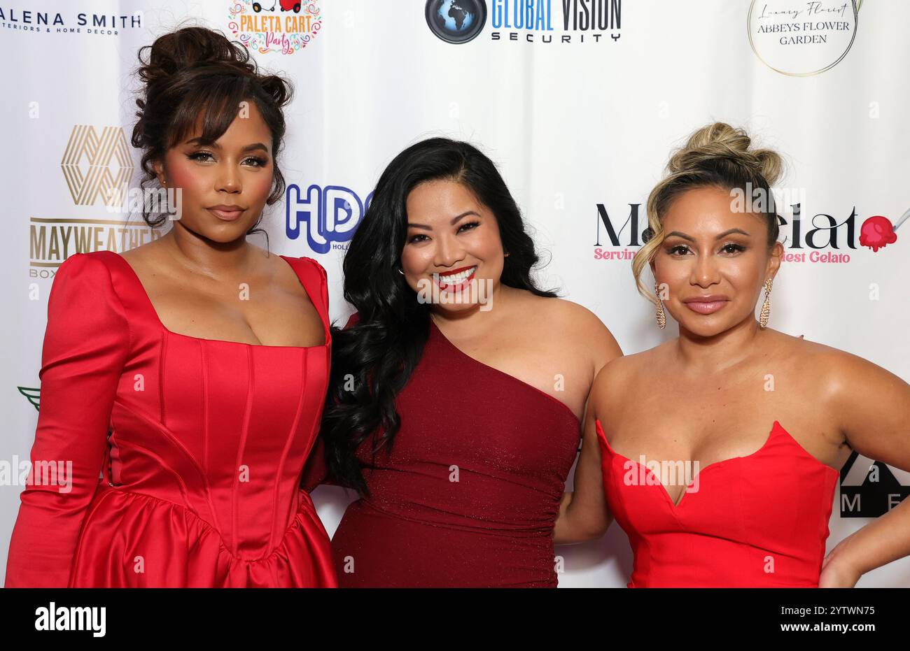 Porter Ranch, Ca. 7th Dec, 2024. Cheyenne Davis, XiXi Yang, Shanti ...