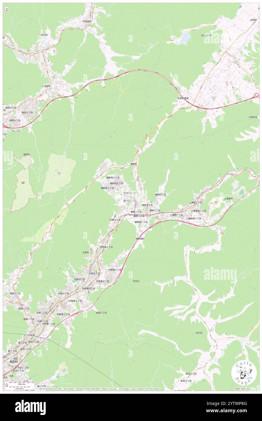 Midori Nakamachi-eki, Hiroshima-shi, JP, Japan, Hiroshima, N 34 25' 39 ...