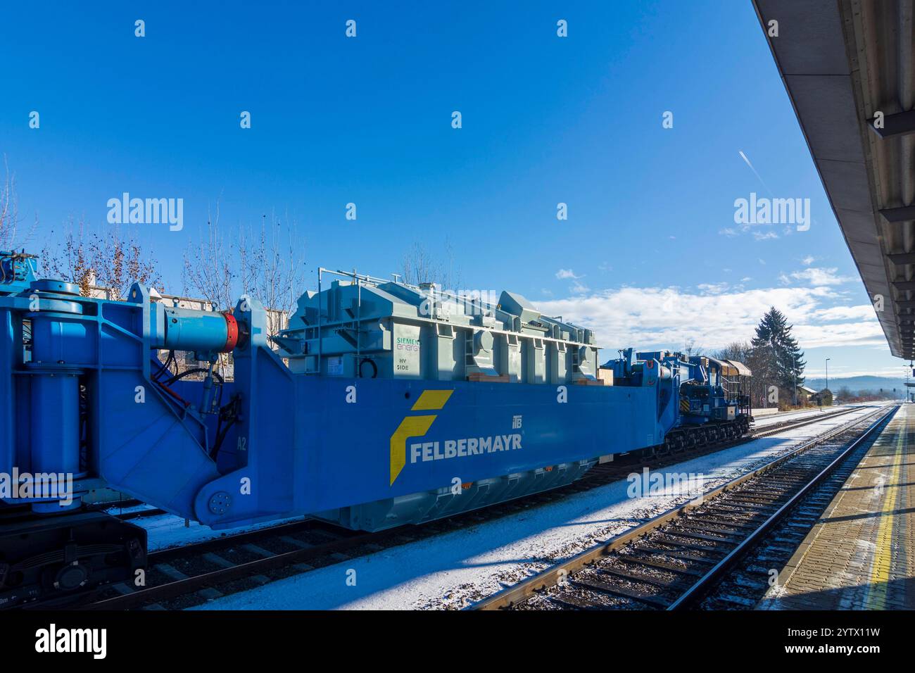Schnabel car snout-carrying wagon, Tragschnabelwagen of company ...