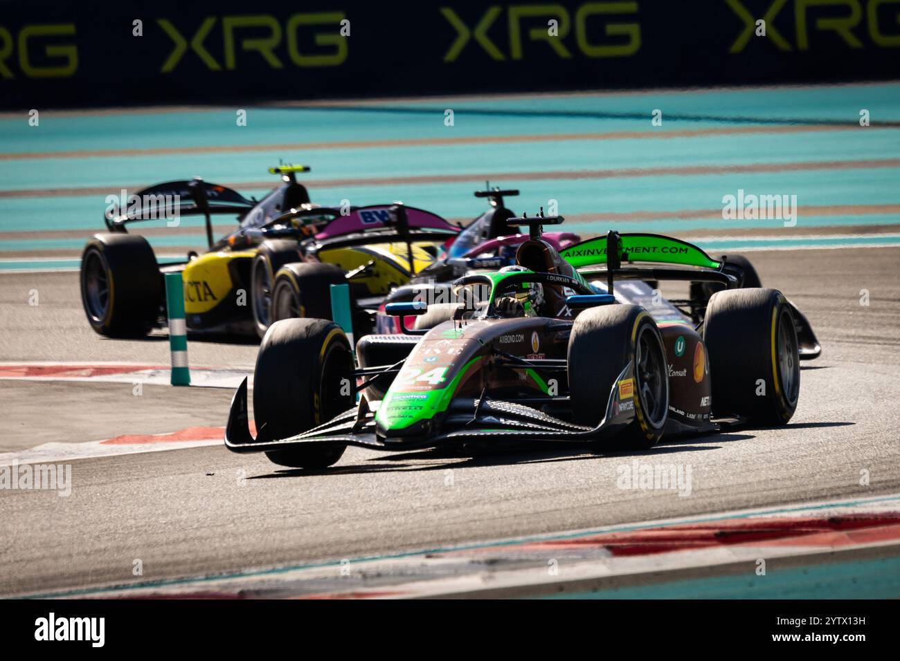24 DURKSEN Joshua (pry), PHM AIX Racing, Dallara F2 2024, action during ...