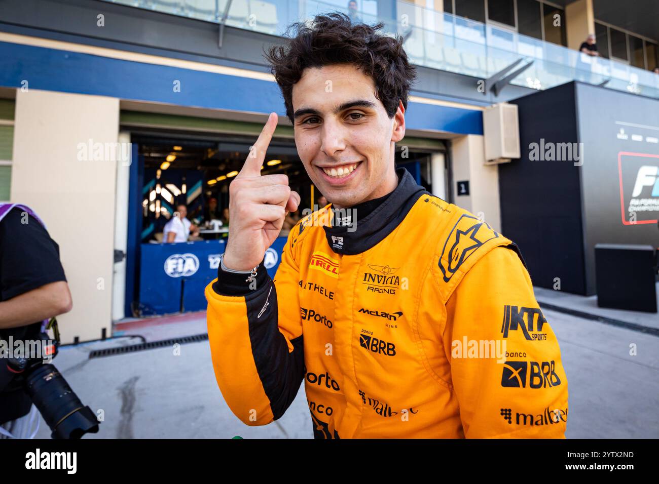 BORTOLETO Gabriel (bra), Invicta Racing, Dallara F2 2024, portrait ...