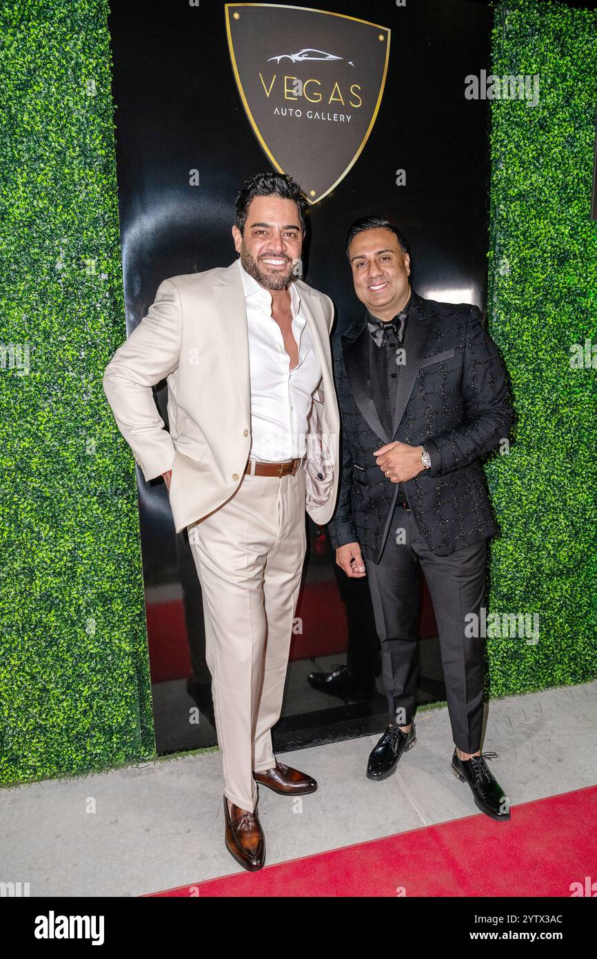 Las Vegas, NV, USA. 7th Dec, 2024. Mike Shouhed and Nick Dossa at the ...