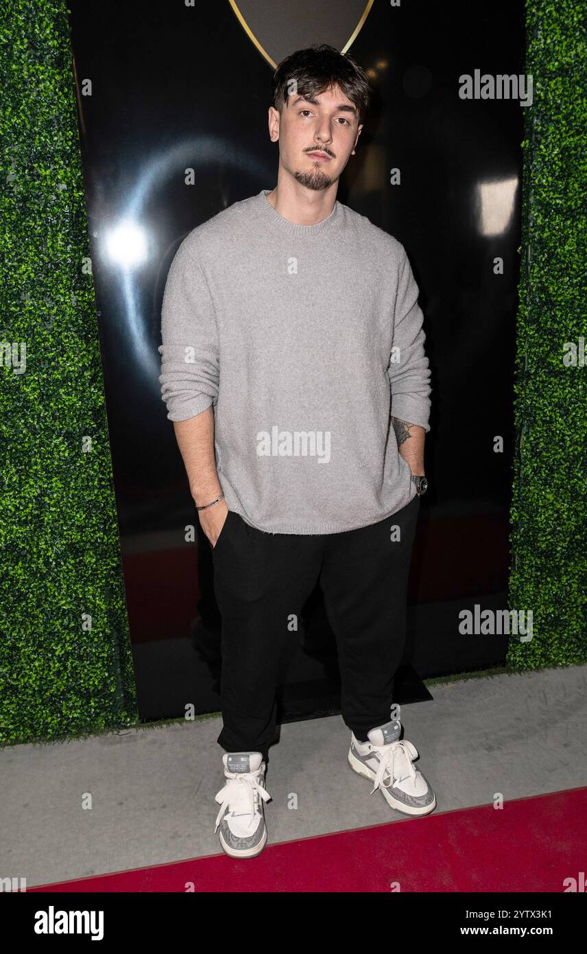 Las Vegas, NV, USA. 7th Dec, 2024. Bryce Hall at the VIP Grand opening ...