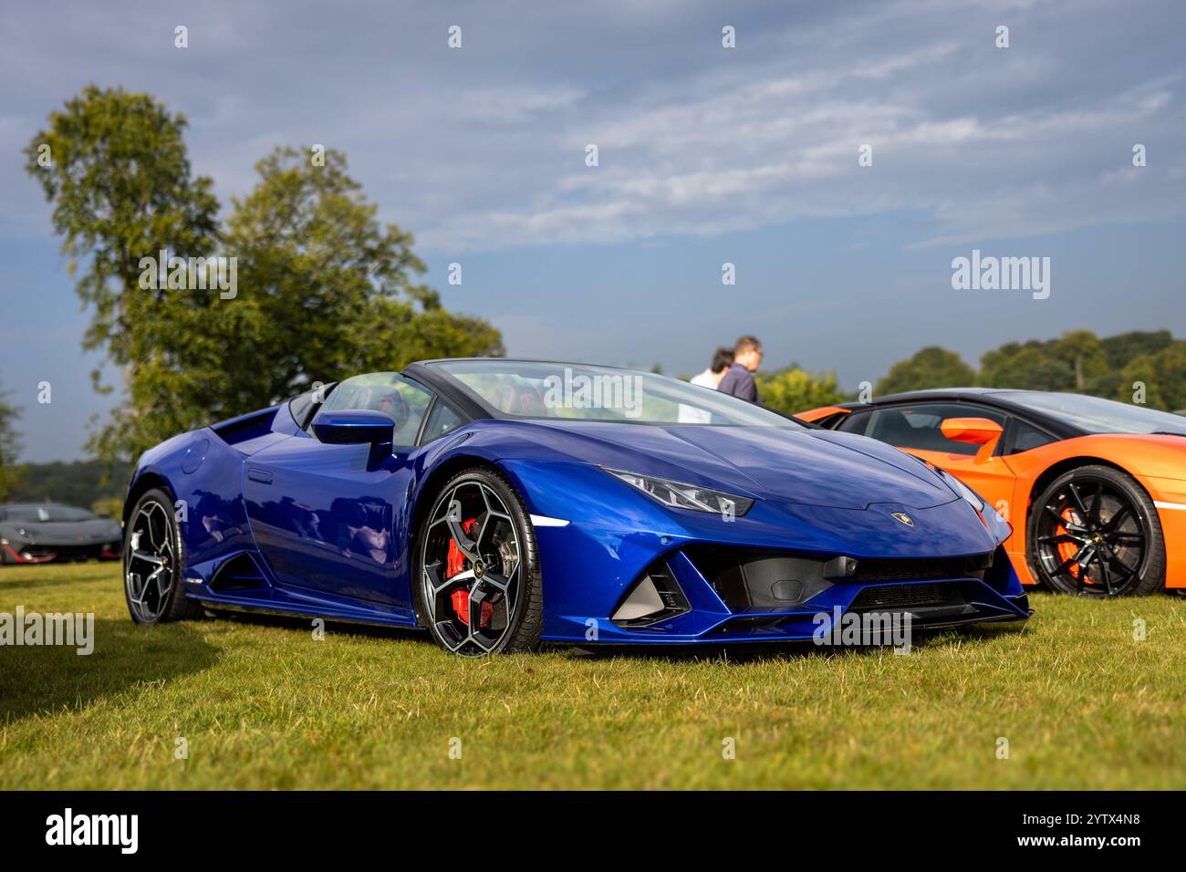 Lamborghini Huracán Performante Spyder, on display at the Salon Privé ...
