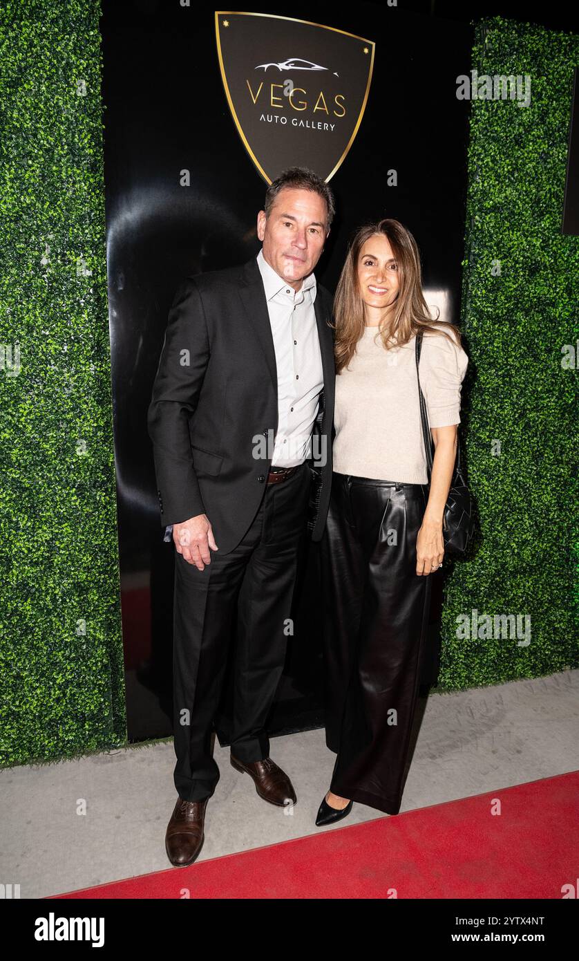 Las Vegas, NV, USA. 7th Dec, 2024. Bruce Cassidy and Julie Cassidy at ...