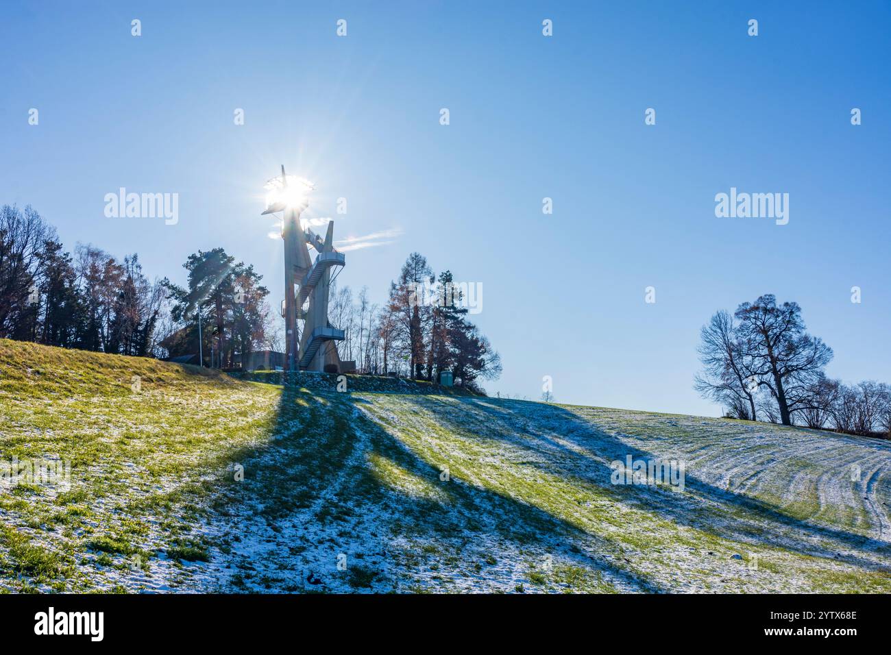 Gleisdorf: observation tower on mountain Kleeberg in Steirisches ...