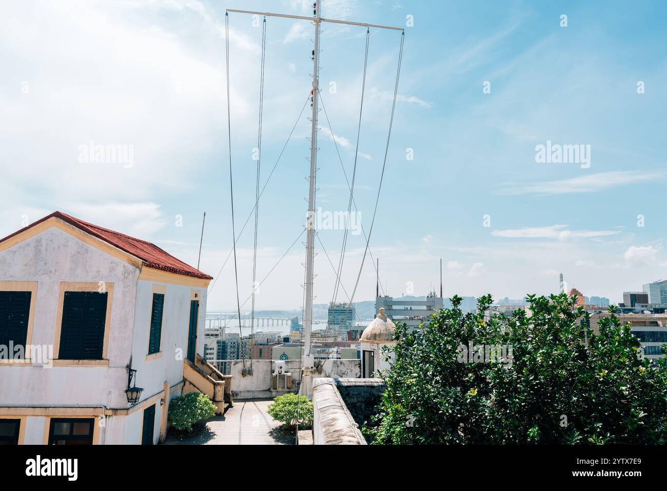 Guia Fortress and Lighthouse in Macau Stock Photo - Alamy