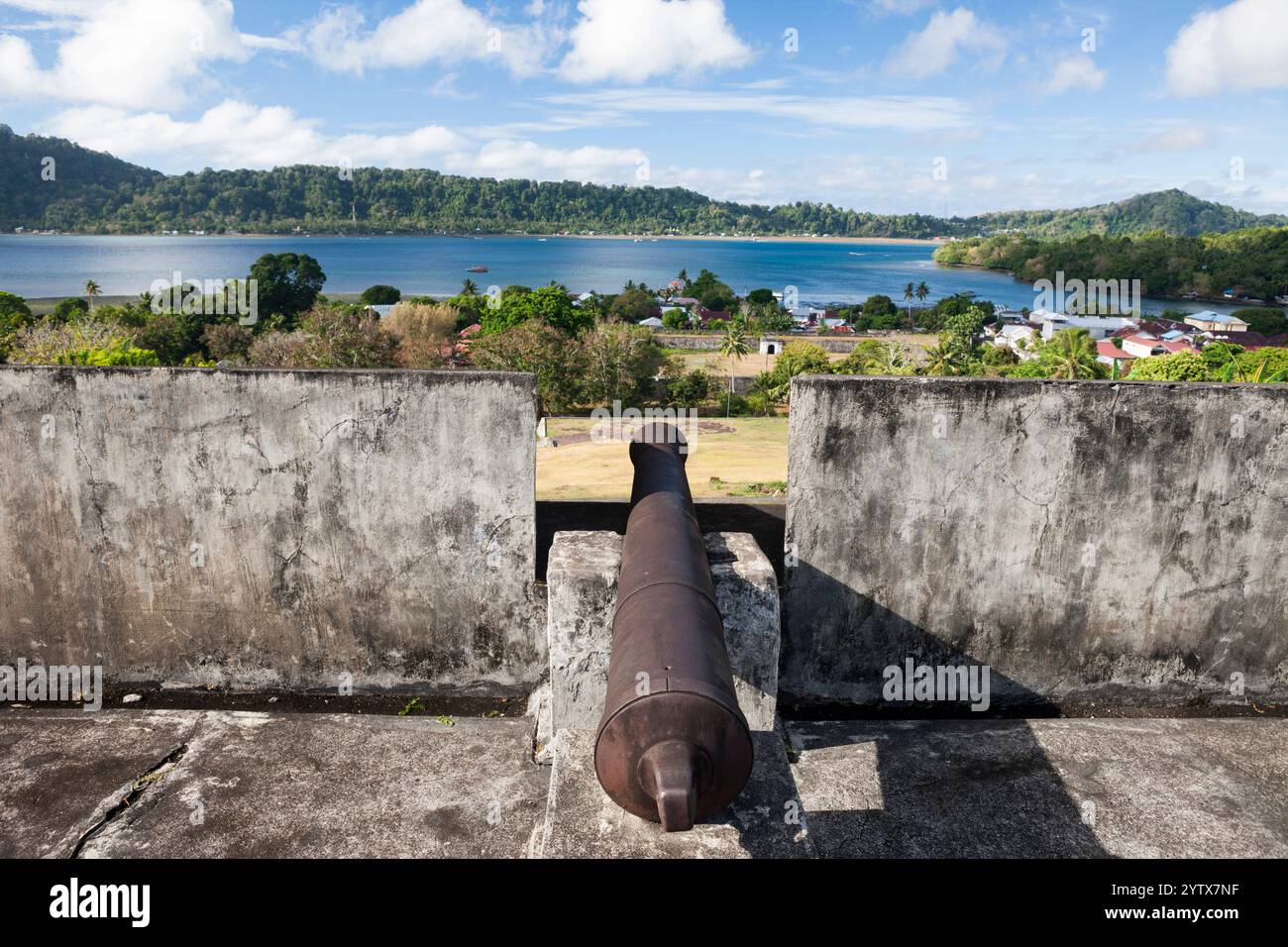 Fort Belgica, Banda Neira, Banda See, Indonesia Stock Photo - Alamy