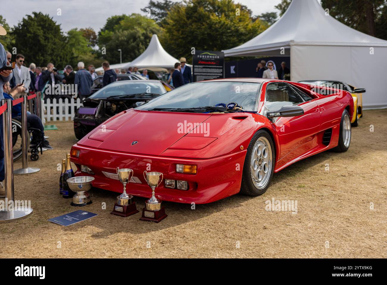 1993 Lamborghini Diablo, on display at the 2024 Salon Privé Concours d ...