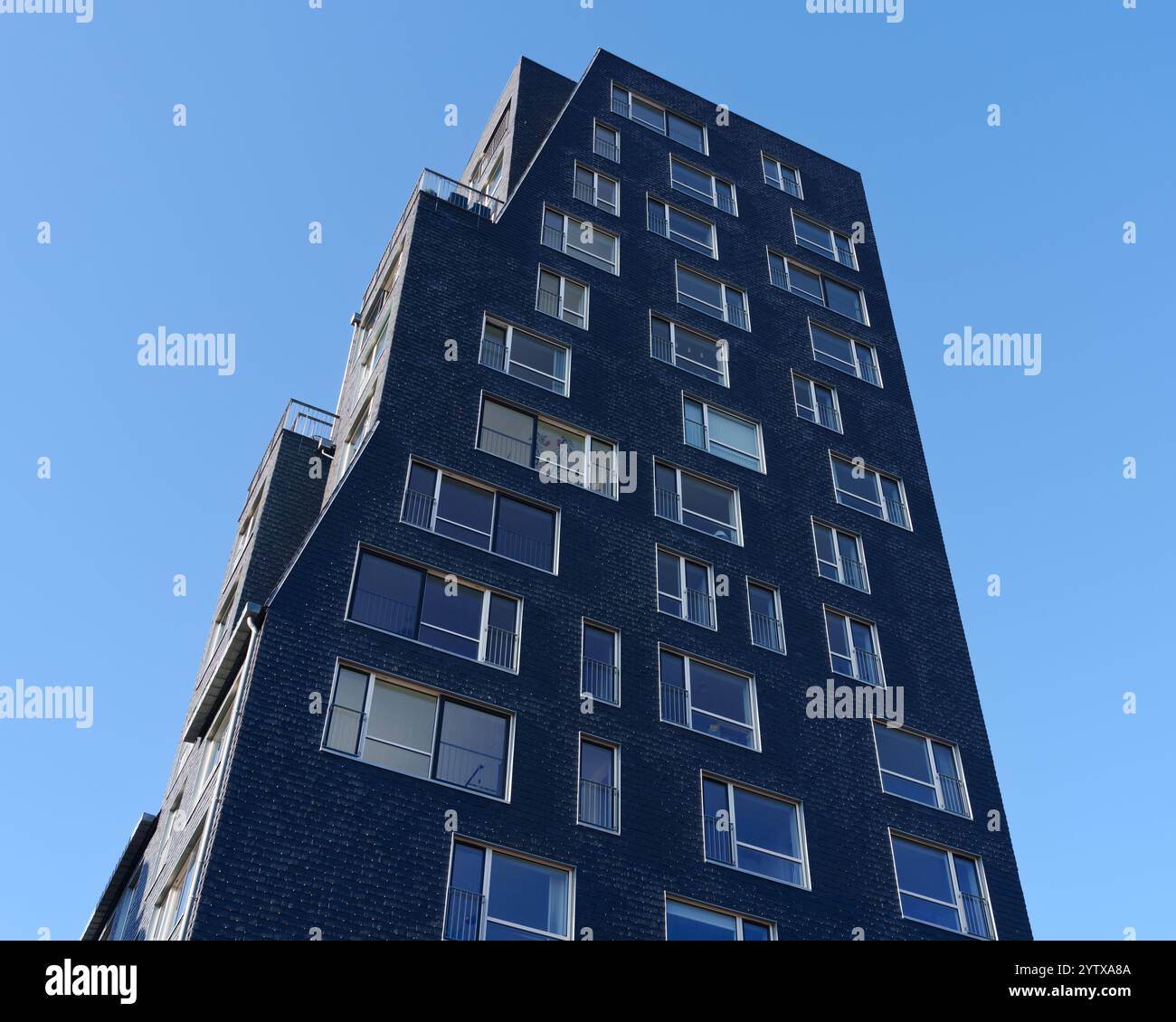 Copenhagen, Denmark - The Lighthouse apartment building by Lundgaard ...