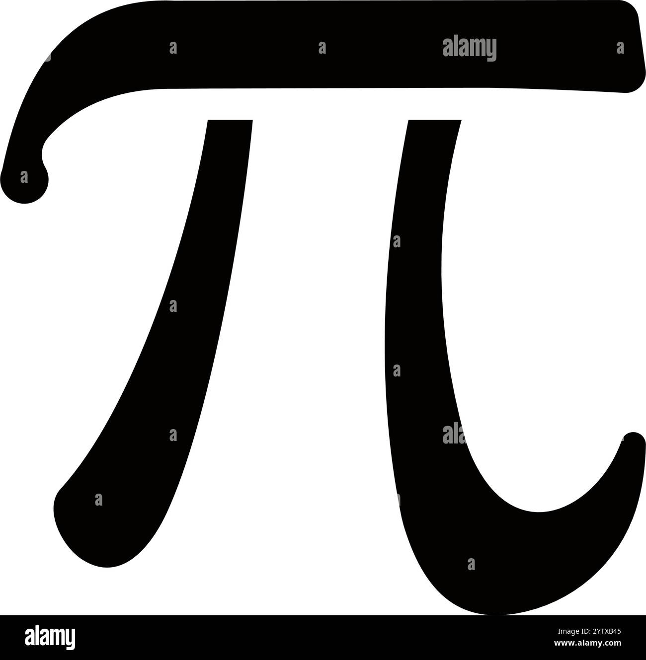 Greek letter pi, 3.14 - vector icon Stock Vector Image & Art - Alamy