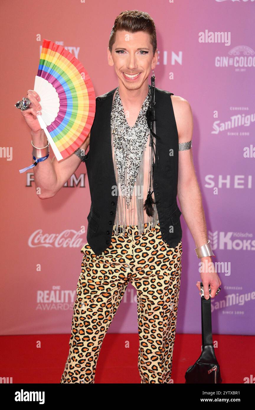 Manuel Flickinger bei der Verleihung der Reality Awards 2024 in den MMC ...