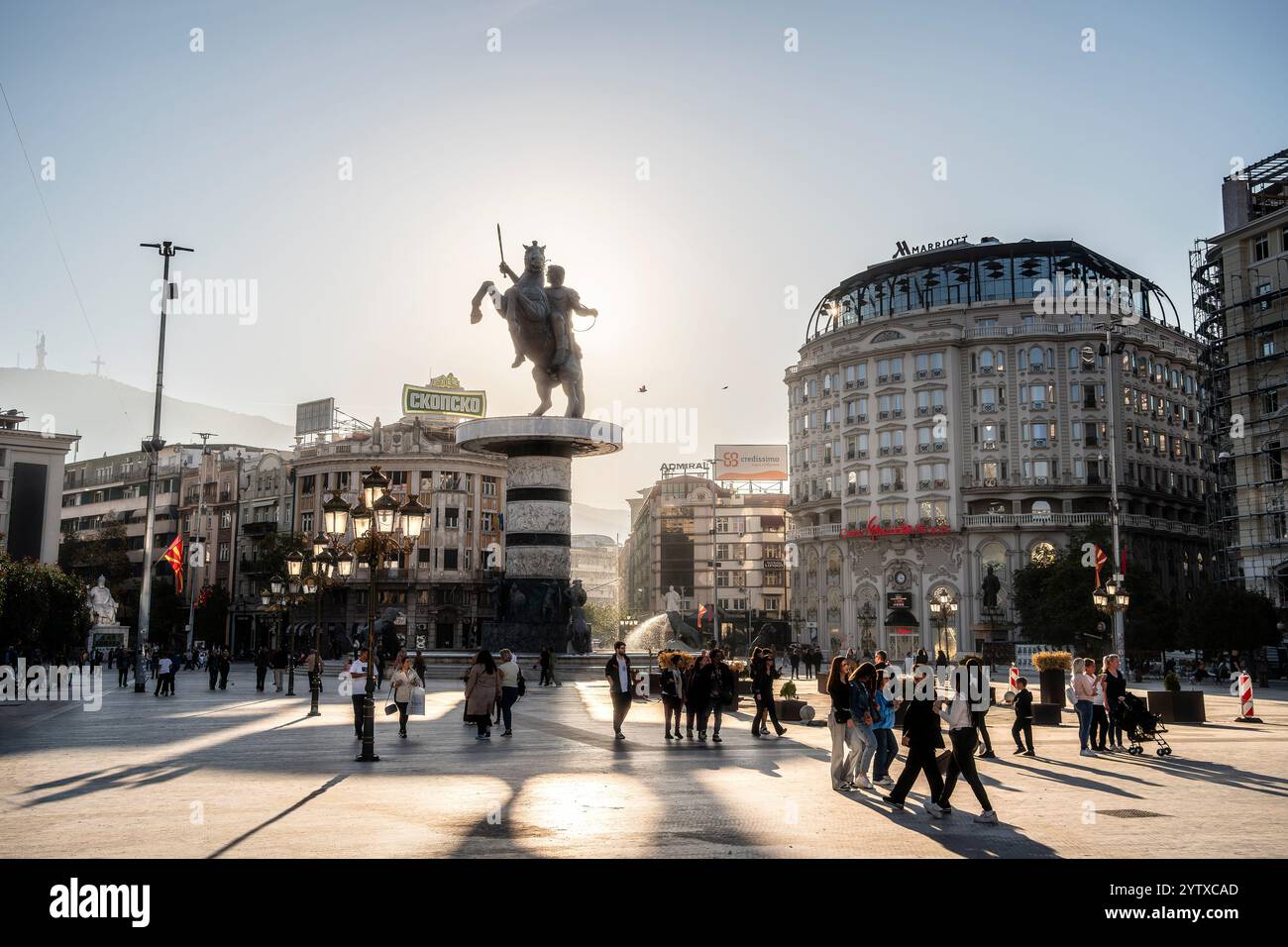 Skopje sightseeing hi-res stock photography and images - Alamy