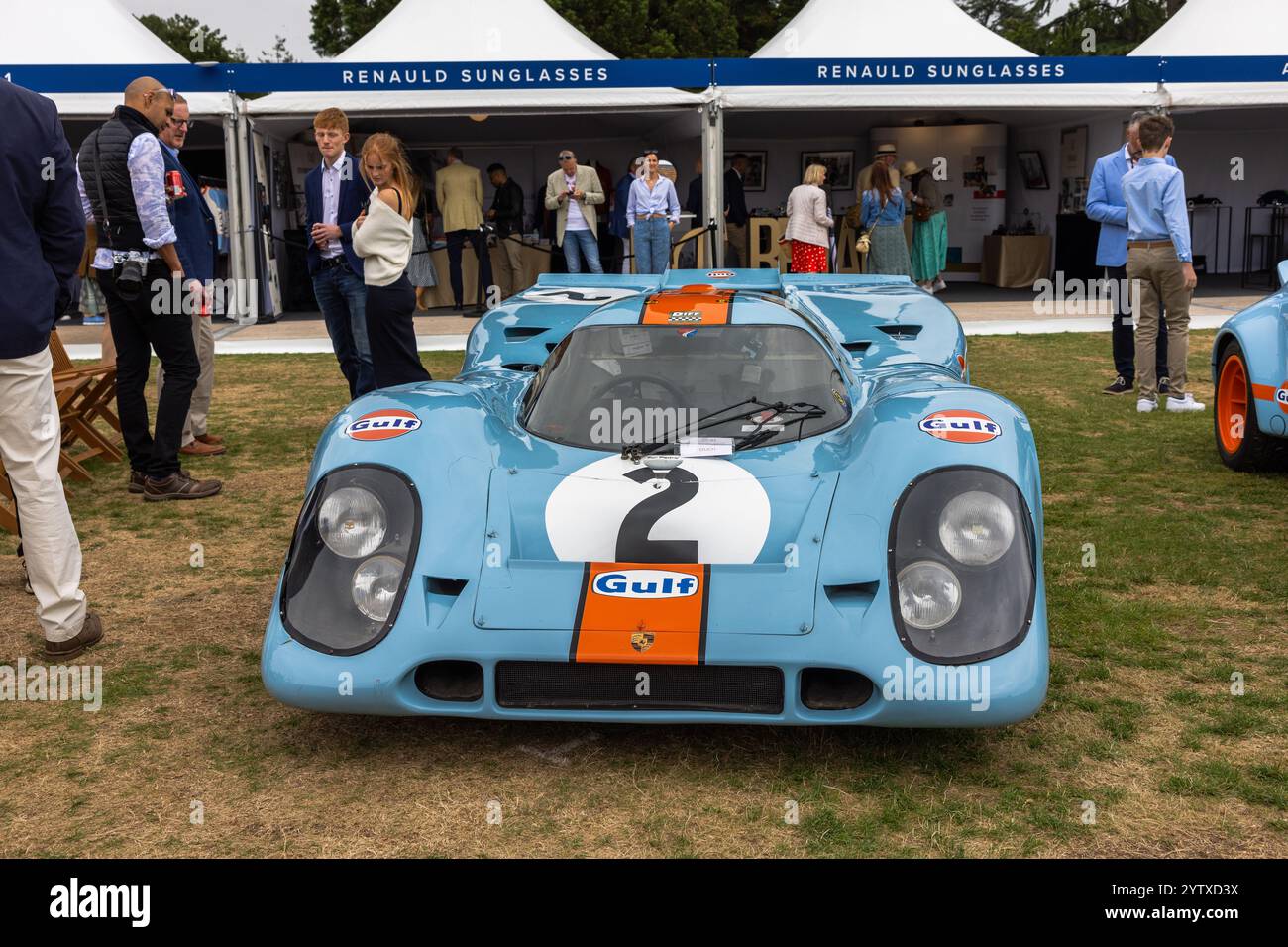 Porsche 917K, on display at the 2024 Salon Privé Concours d’Elégance ...
