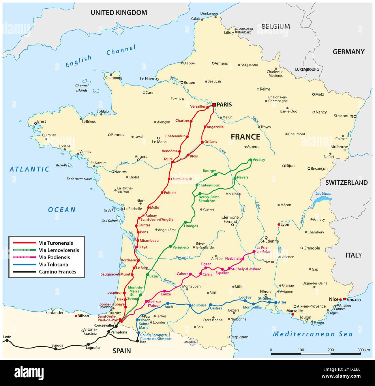 France street river Cut Out Stock Images & Pictures - Alamy