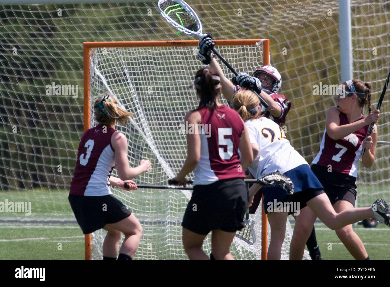 Lacrosse goal hi-res stock photography and images - Alamy