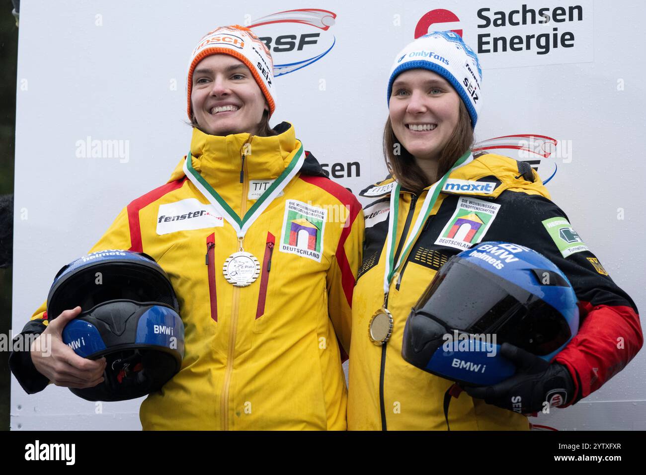 Altenberg, Germany. 08th Dec, 2024. Bobsleigh, World Cup, two-man ...