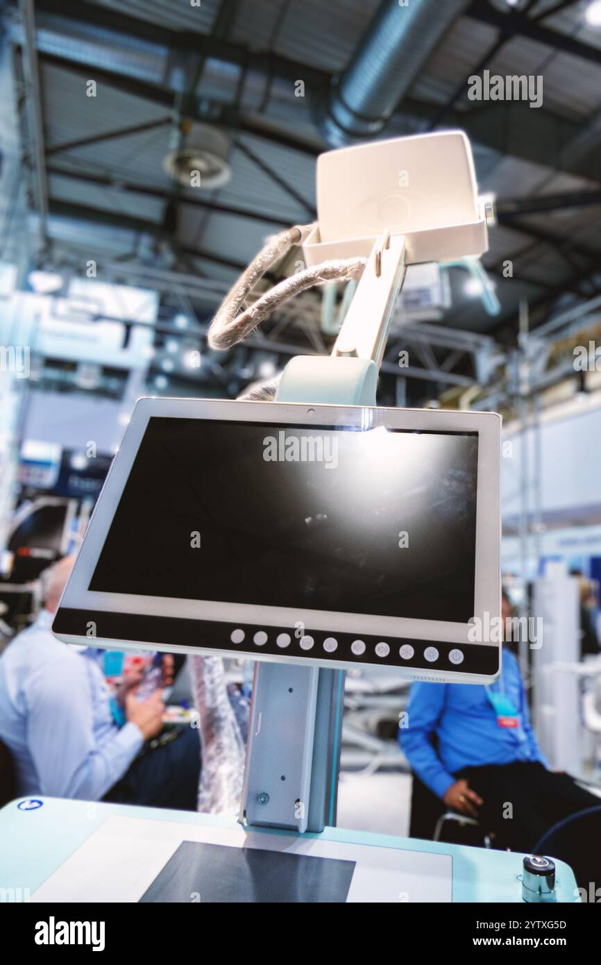 Digital monitor for x-ray machine Stock Photo - Alamy