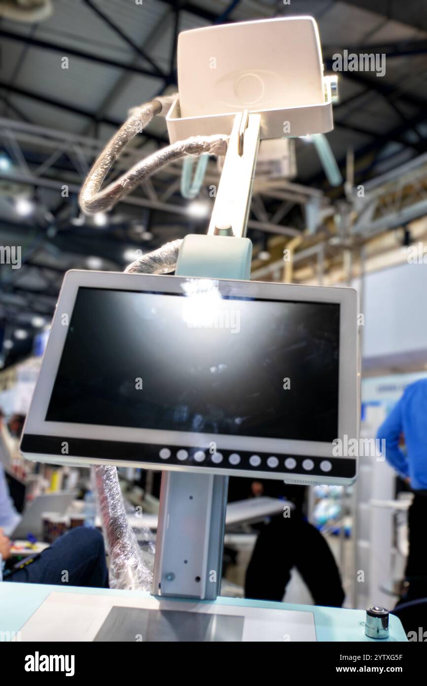 Digital monitor for x-ray machine Stock Photo - Alamy