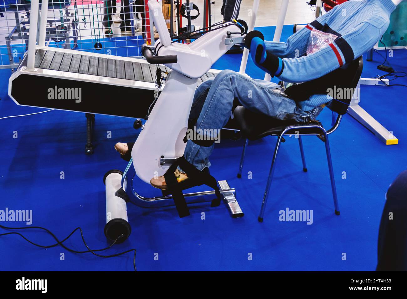 Device for rehabilitation. A trainer for creating continuous passive ...